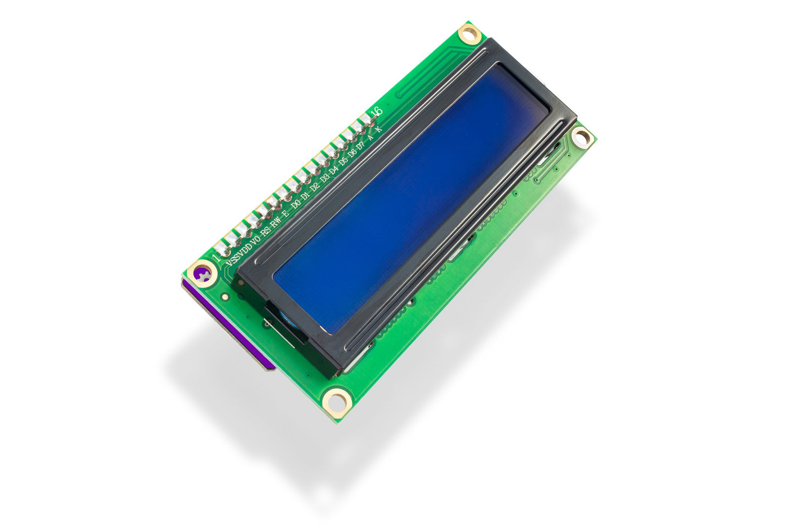 16x2 & 20x4 I2C LCD Display White on Blue - Qwiic Compatible – Soldered ...