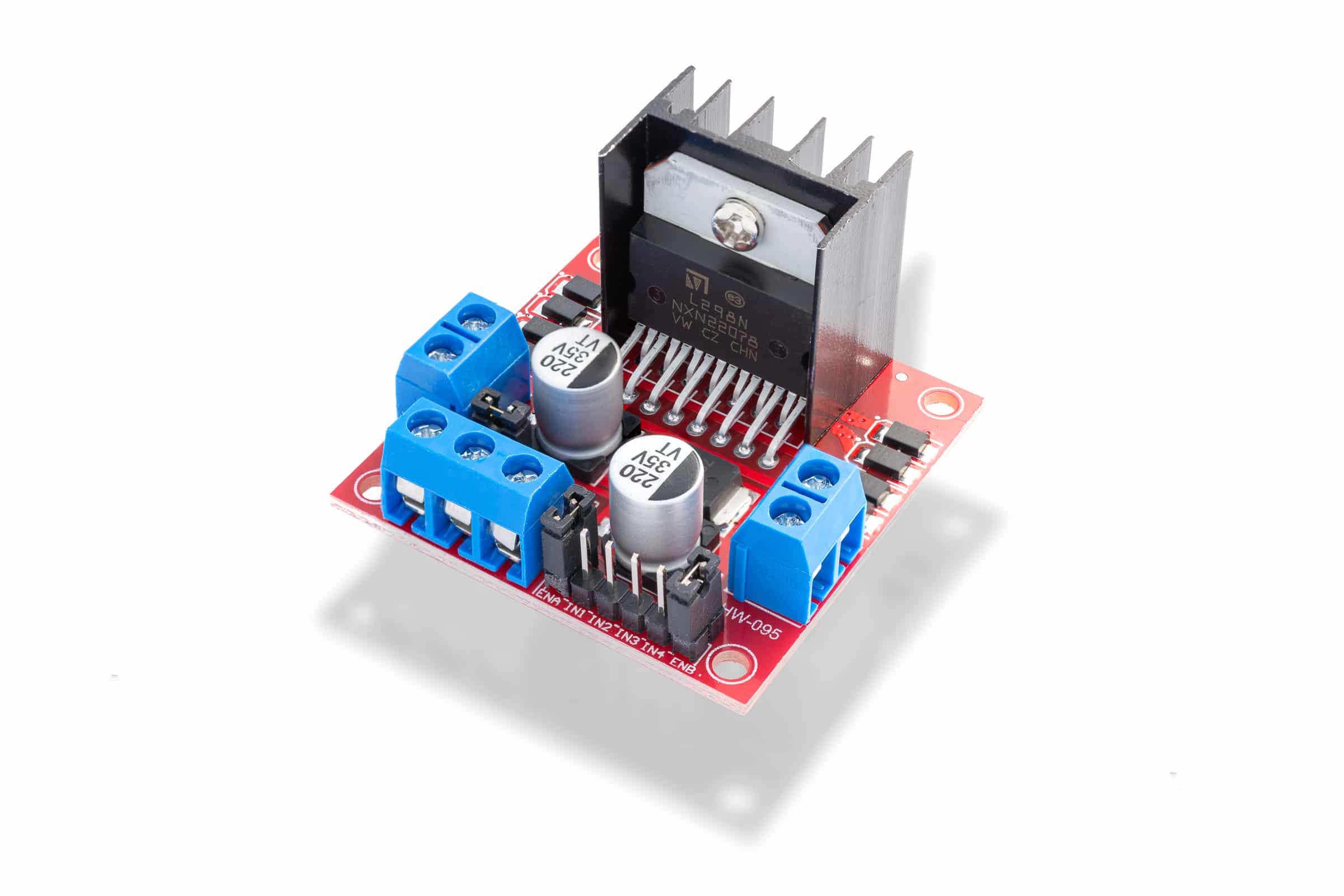 H-Bridge Arduino DC Motor Driver Dual L298N – Soldered Electronics